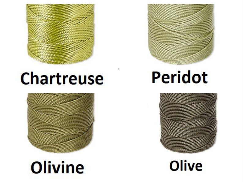 C-lon Nylon 3 Ply Twisted Thread 0.5mm Diameter 92 Yard Spool Choose ...