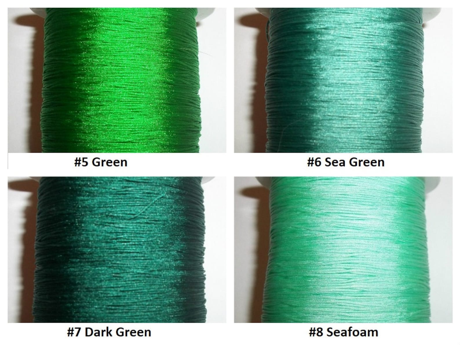 0.5mm Braided Nylon Cord Silk Chinese Knotting Cord Macrame Thin Strong ...