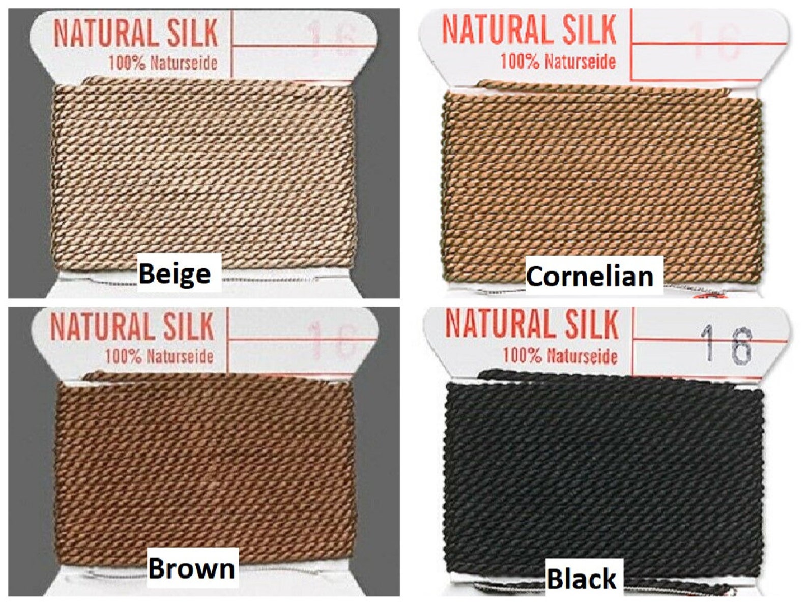 2 Yards Griffin Silk Thread All Colors All Sizes 0 1 2 3 - Etsy