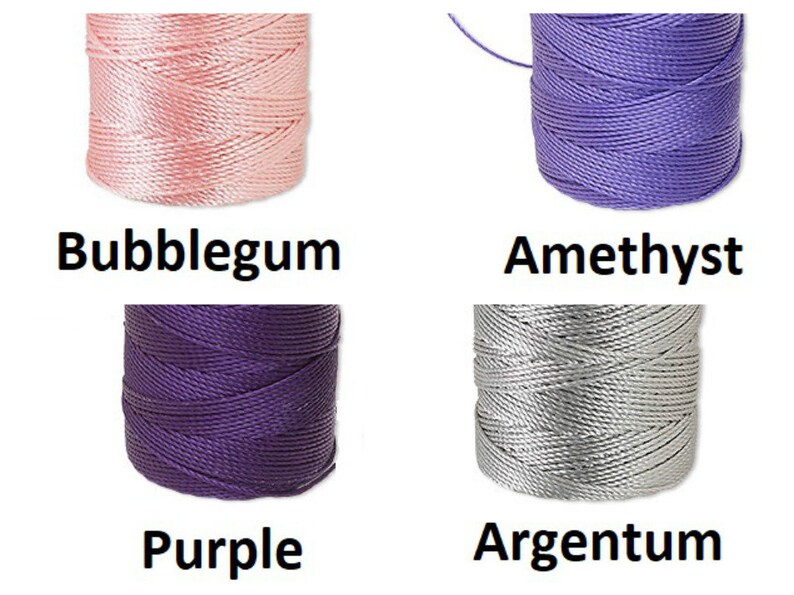 C-lon Nylon 3 Ply Twisted Thread 0.5mm Diameter 92 Yard Spool Choose ...