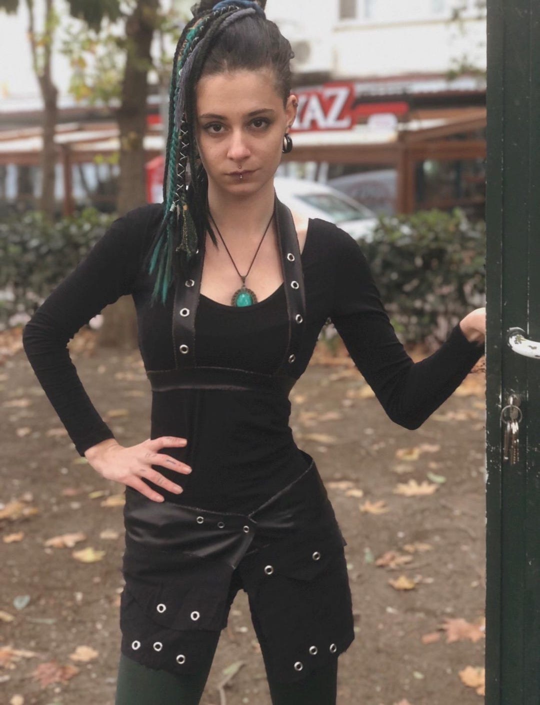 Goth Tribal Shaman Barbarian Festival Skirt - Etsy