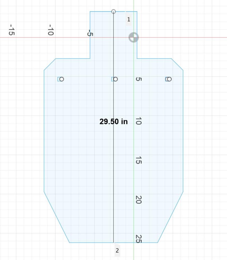 IPSC Human Silhouette Target DXF File – Life-sized Shooting Target - Etsy