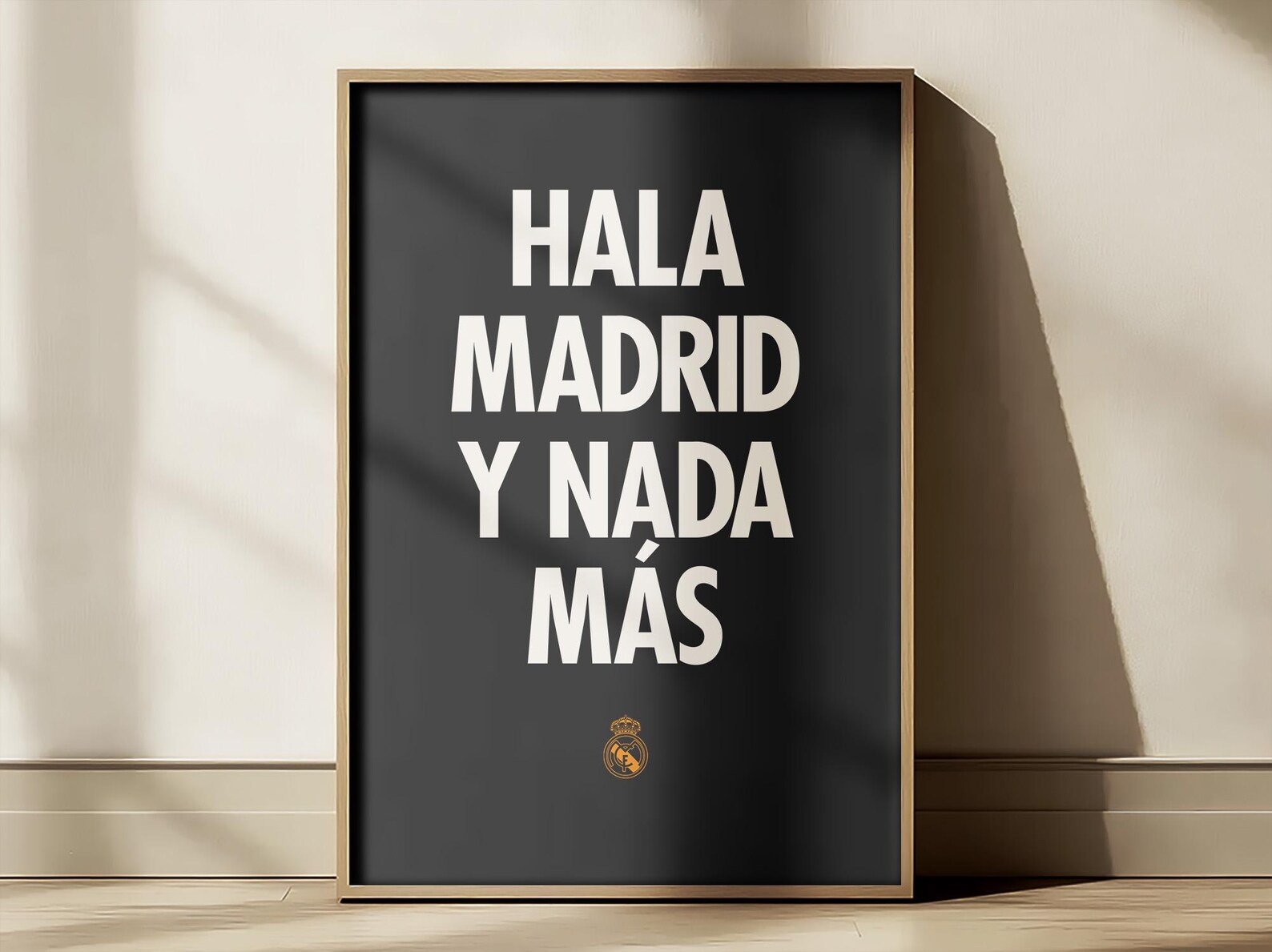 Hala Madrid Poster, Real Madrid CF Poster - Etsy