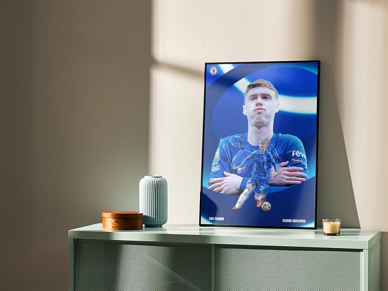 Cole Palmer Poster, 2024/2025, Chelsea FC Player Digital Poster - Etsy