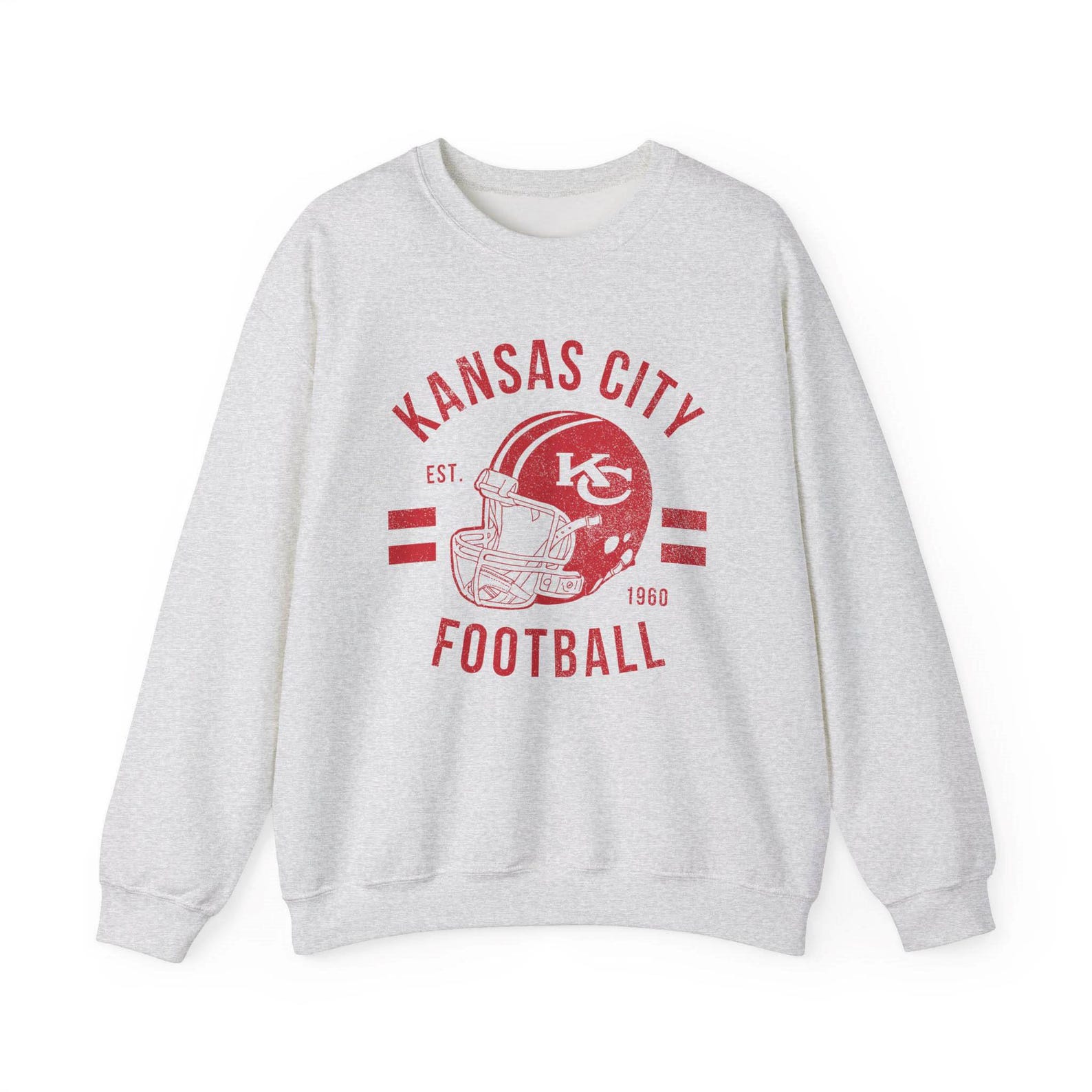 Vintage KC Chiefs Sweater, Kansas City Chiefs Sweatshirt, Kansas City ...