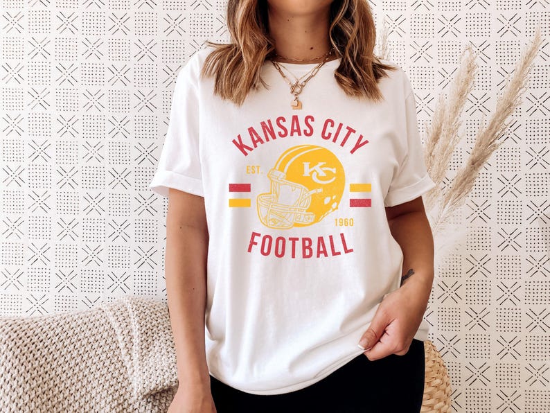 Vintage KC Chiefs Sweater, Kansas City Chiefs Sweatshirt, Kansas City ...