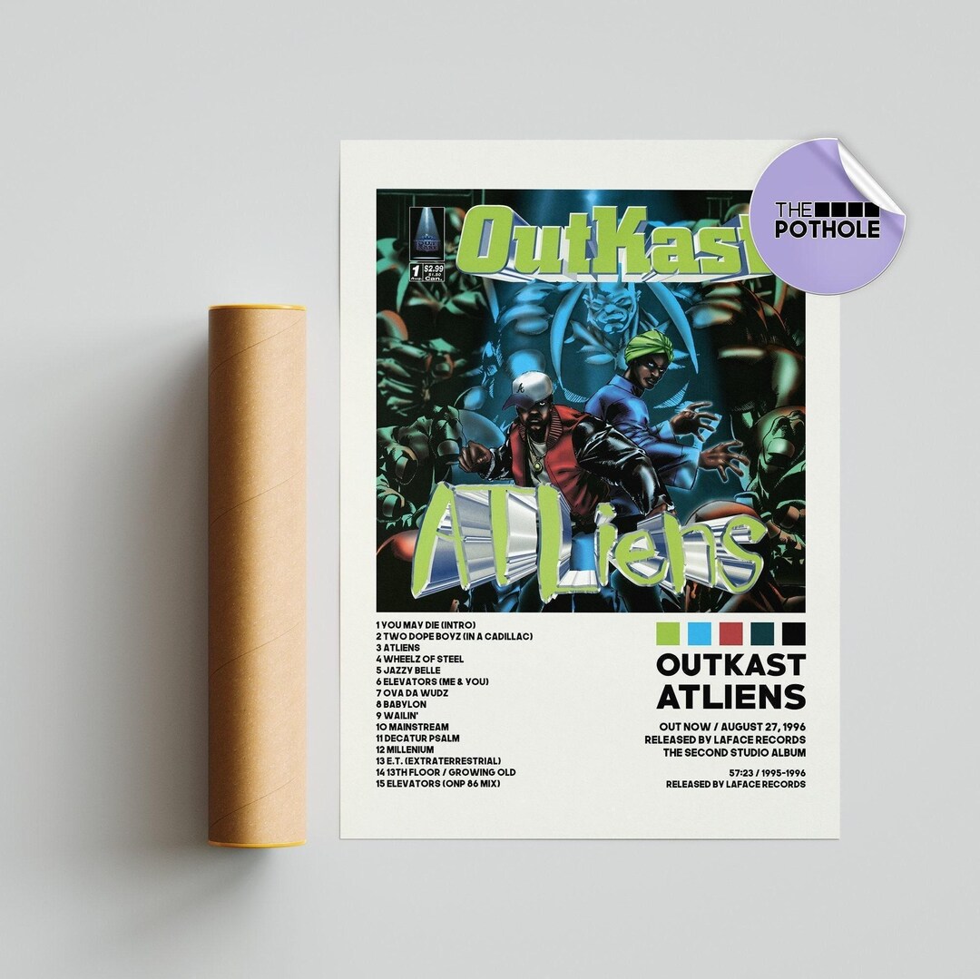 Outkast Posters / Atliens Poster / Album Cover Poster / Tracklist ...