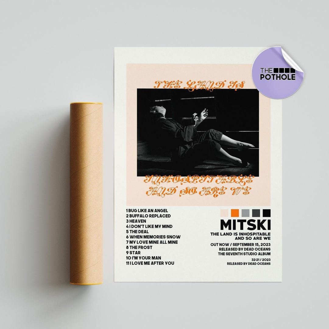 Mitski Posters / the Land is Inhospitable and so Are We Poster / Mitski ...