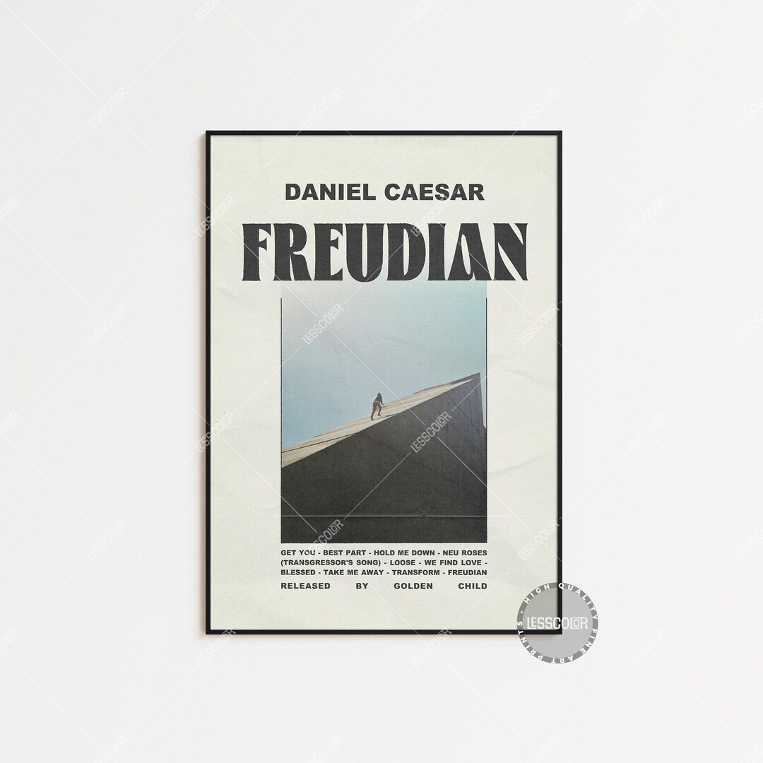 Daniel Caesar Posters Freudian Album Poster Tracklist Album Cover ...