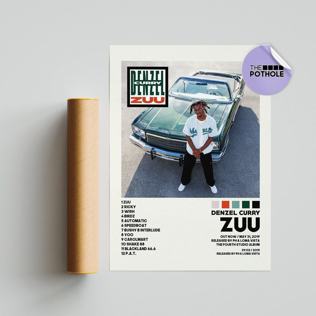 Denzel Curry Posters / Zuu Poster / Album Cover Poster / Poster Print ...