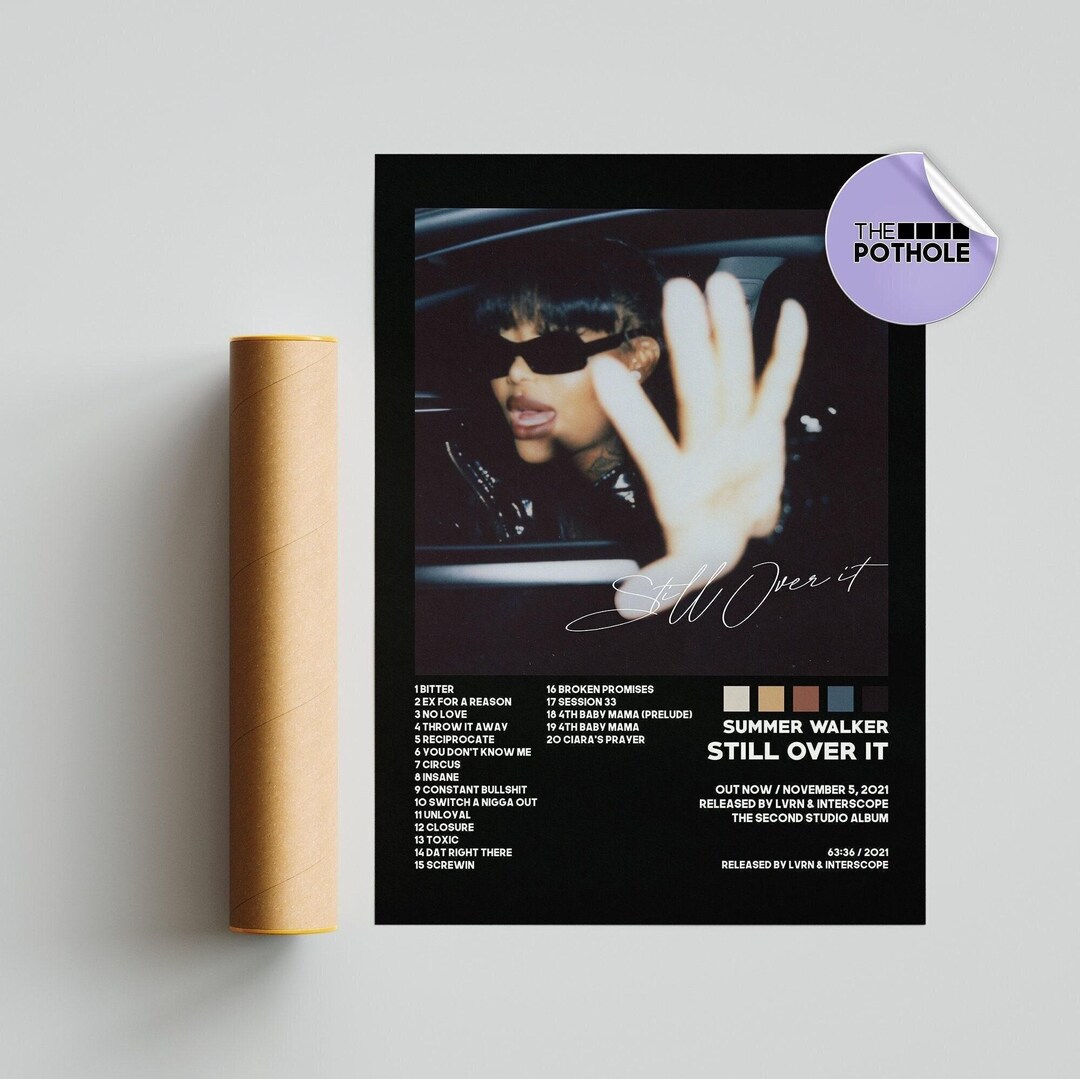 Summer Walker Posters Still Over It Poster Summer Walker, Over It ...