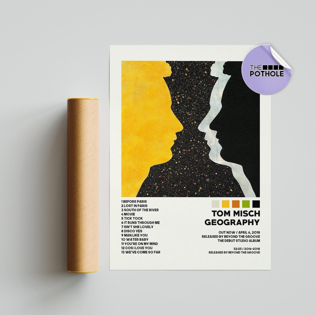 Tom Misch Posters, Geography Poster, Album Cover Poster, Poster Print ...