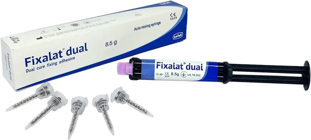 Permanent Cement for Crowns, Bridges, Inlays, Onlays, Veneers, Dental ...