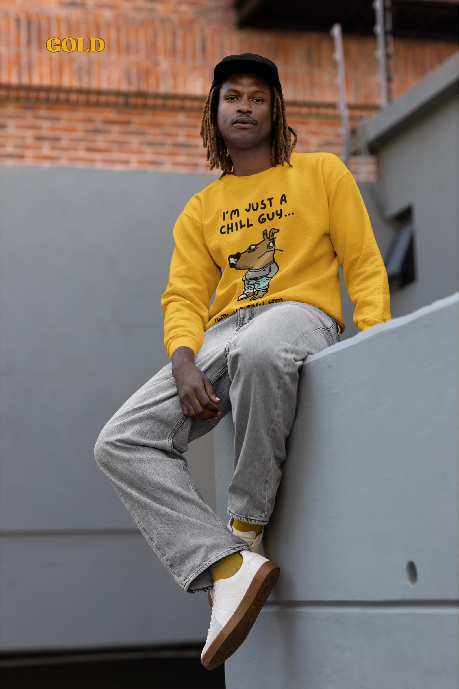 Just a Chill Guy Sweatshirt - Etsy