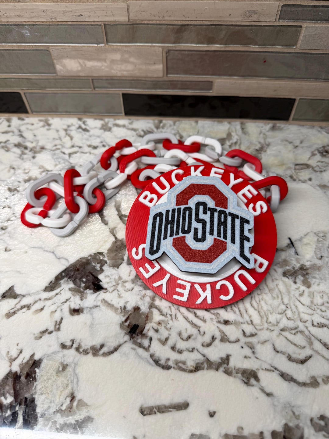 Ohio State Buckeyes Spinner Turnover Chain | Buckeyes Fan Gear ...