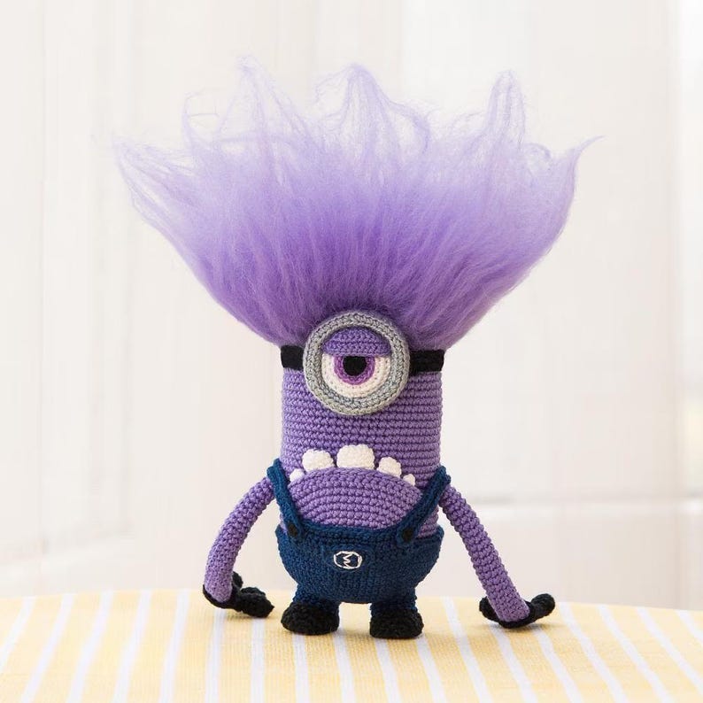 Evil Minion Amigurumi Crochet Pattern – Digital PDF Guide - Etsy