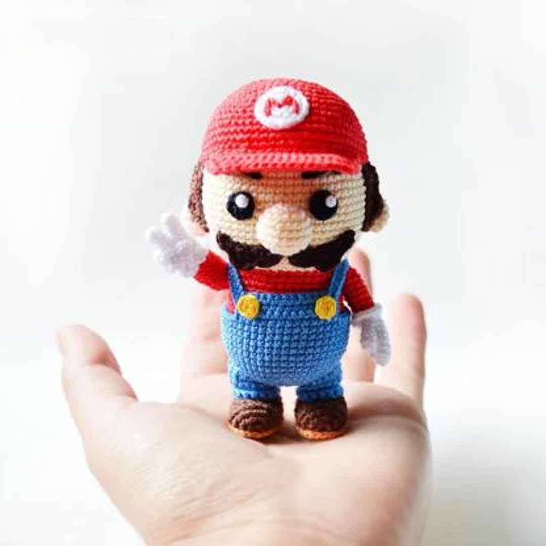 Super Mario Amigurumi Crochet Pattern – Digital PDF Guide - Etsy