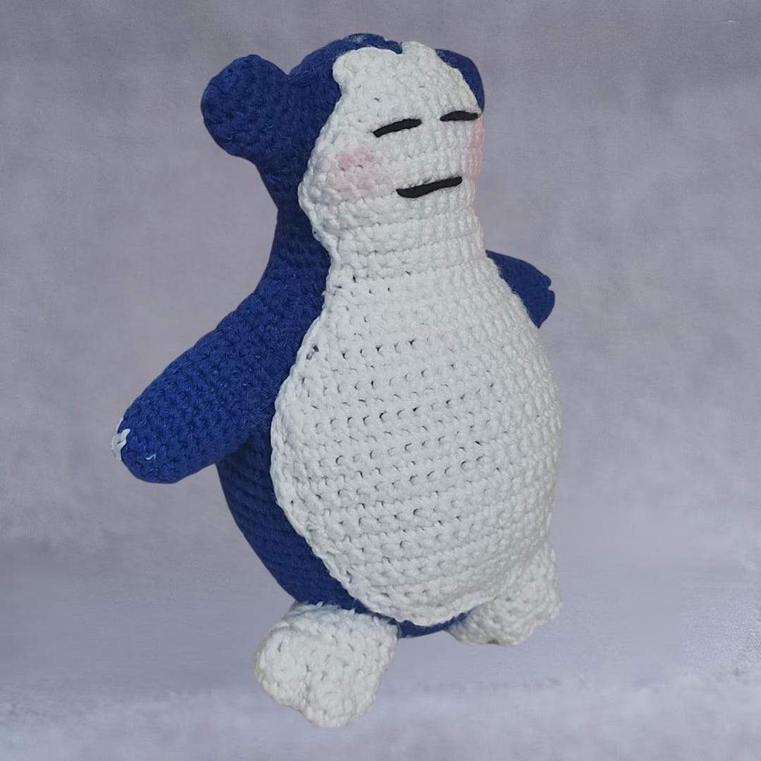 Snorlax Amigurumi Crochet Pattern – the Perfect Gift for Pokémon Fans ...