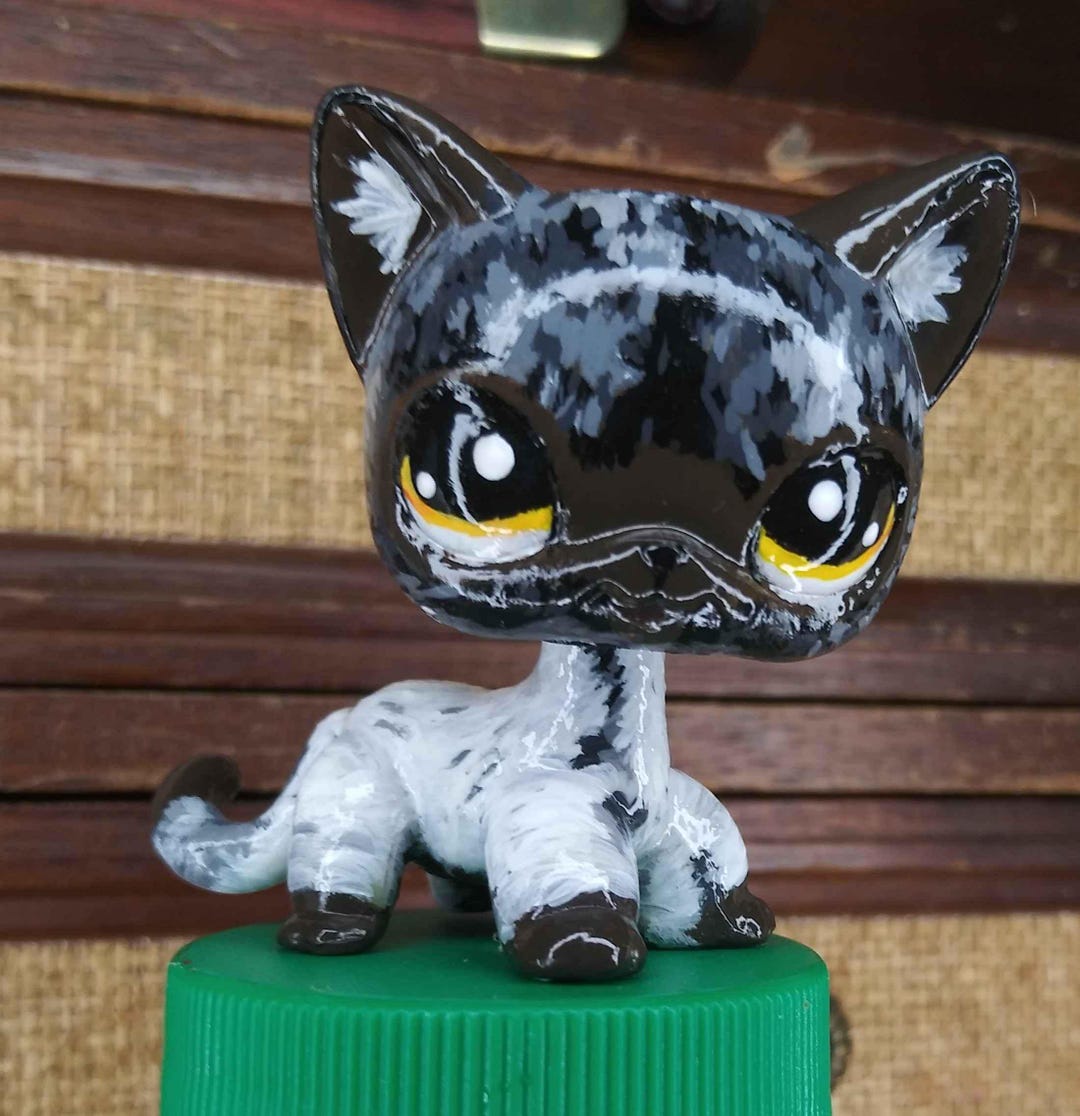 Littlest Pet Shop Custom Wolf Cat Wyatt - Etsy