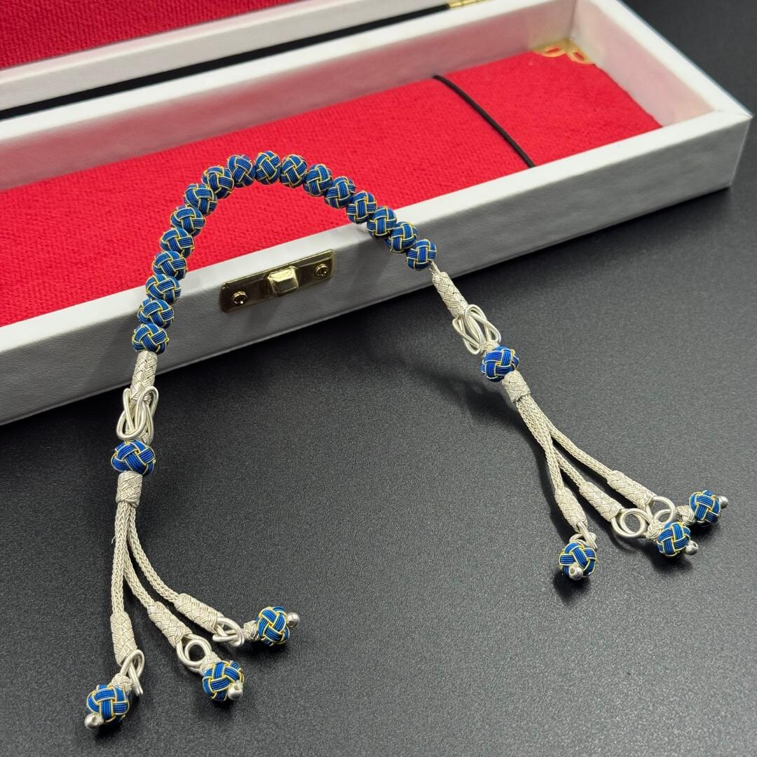 999K Silver Tasbih,handmade Tesbih,islamic Gift,silver Tasbeeh,with a ...