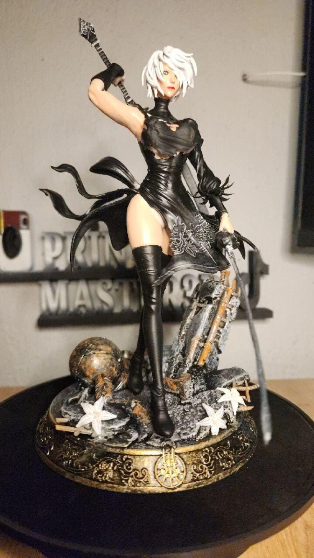 NIER: AUTOMATA A2 FIGURINE Anime Gaming Figurine Geek Collectible Decor ...