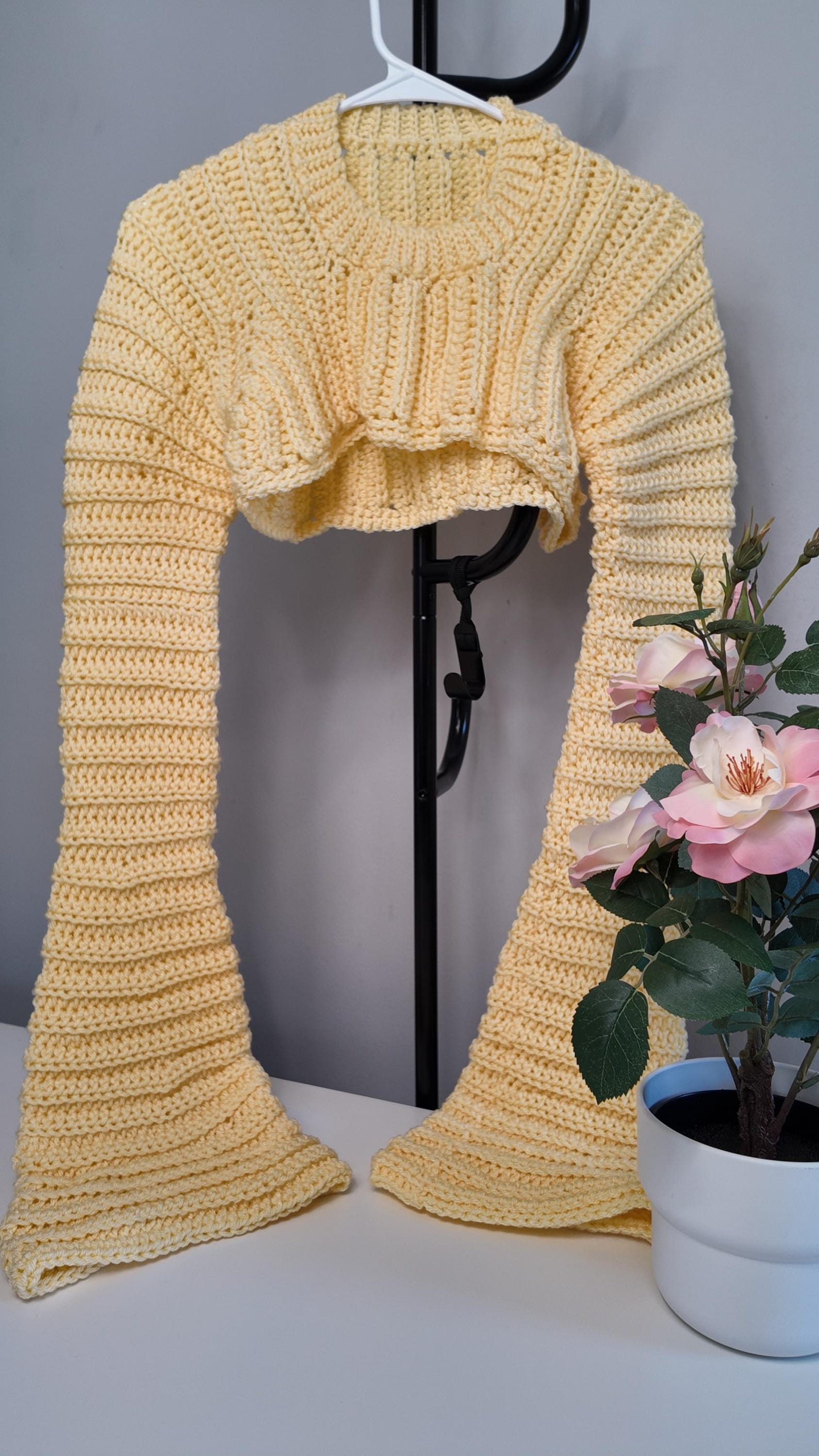 THE KUINZ SHRUG | Crochet Shrug | Handmade Crop Shrug | Sabinagloo ...