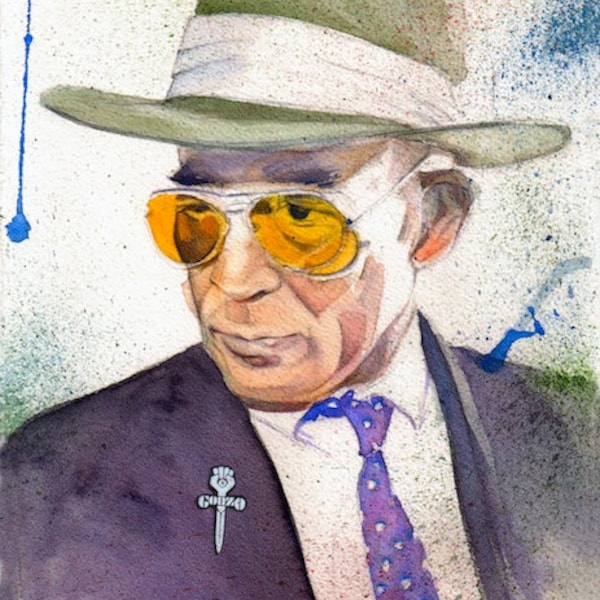 Hunter Thompson - Etsy
