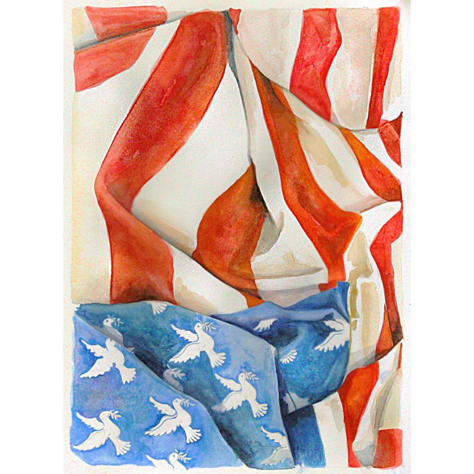 Hillary Clinton, Watercolor Portrait, Print From Original Painting ...