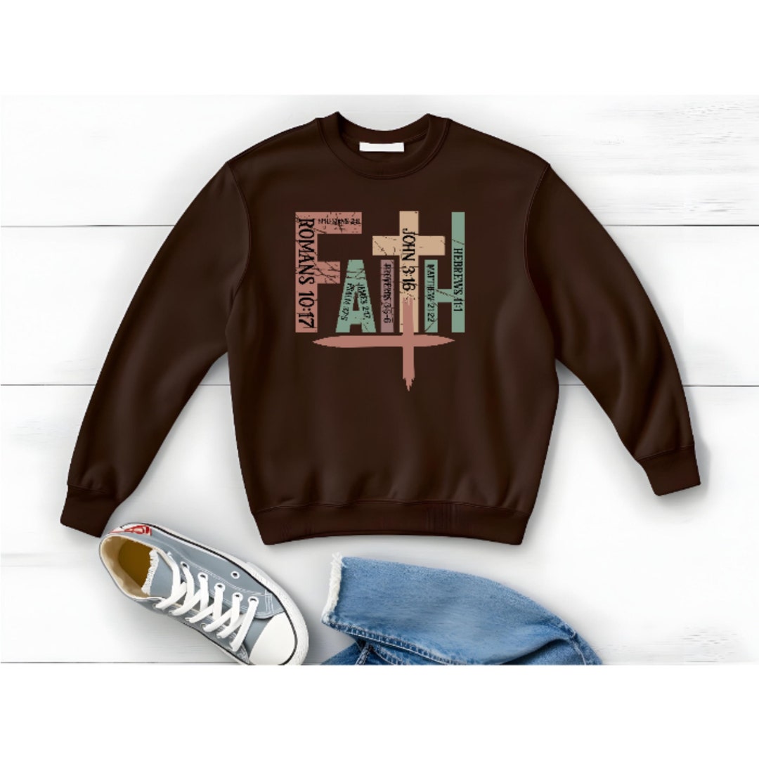 Faith-inspired Unisex Crewneck Sweatshirt, Comfortable Christian ...
