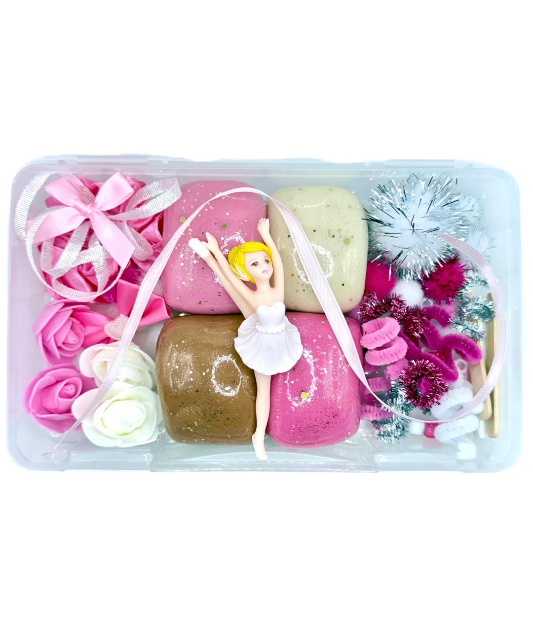 Ballerina Playdough Box, Ballerina Playdough Kit, Play Dough Box Kit ...