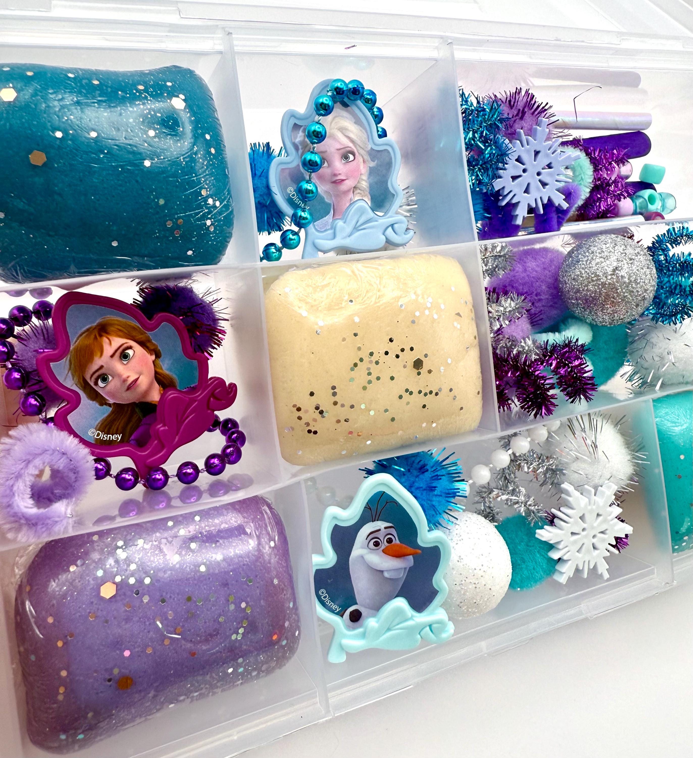 Frozen Inspired Playdough Box Kit - Etsy