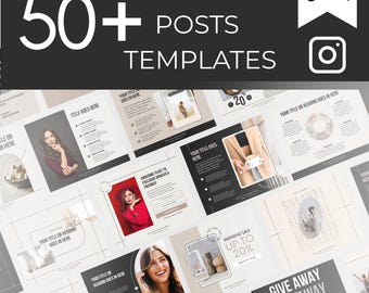Facebook Post Templates for Small Business | Canva Editable | Social ...