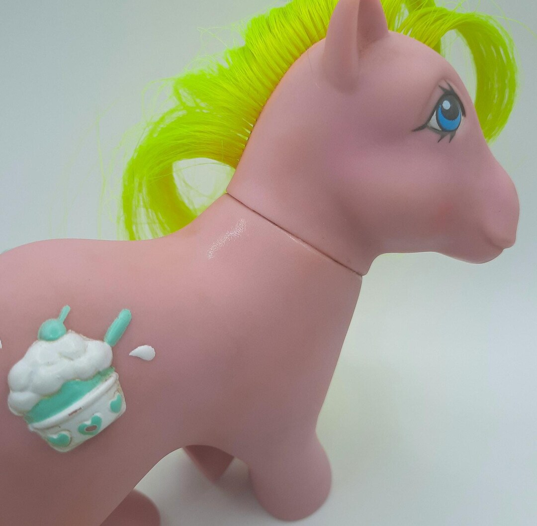 Vintage G1 My Little Pony Crunch Berry Sundae Best Hasbro MLP Rare HTF ...