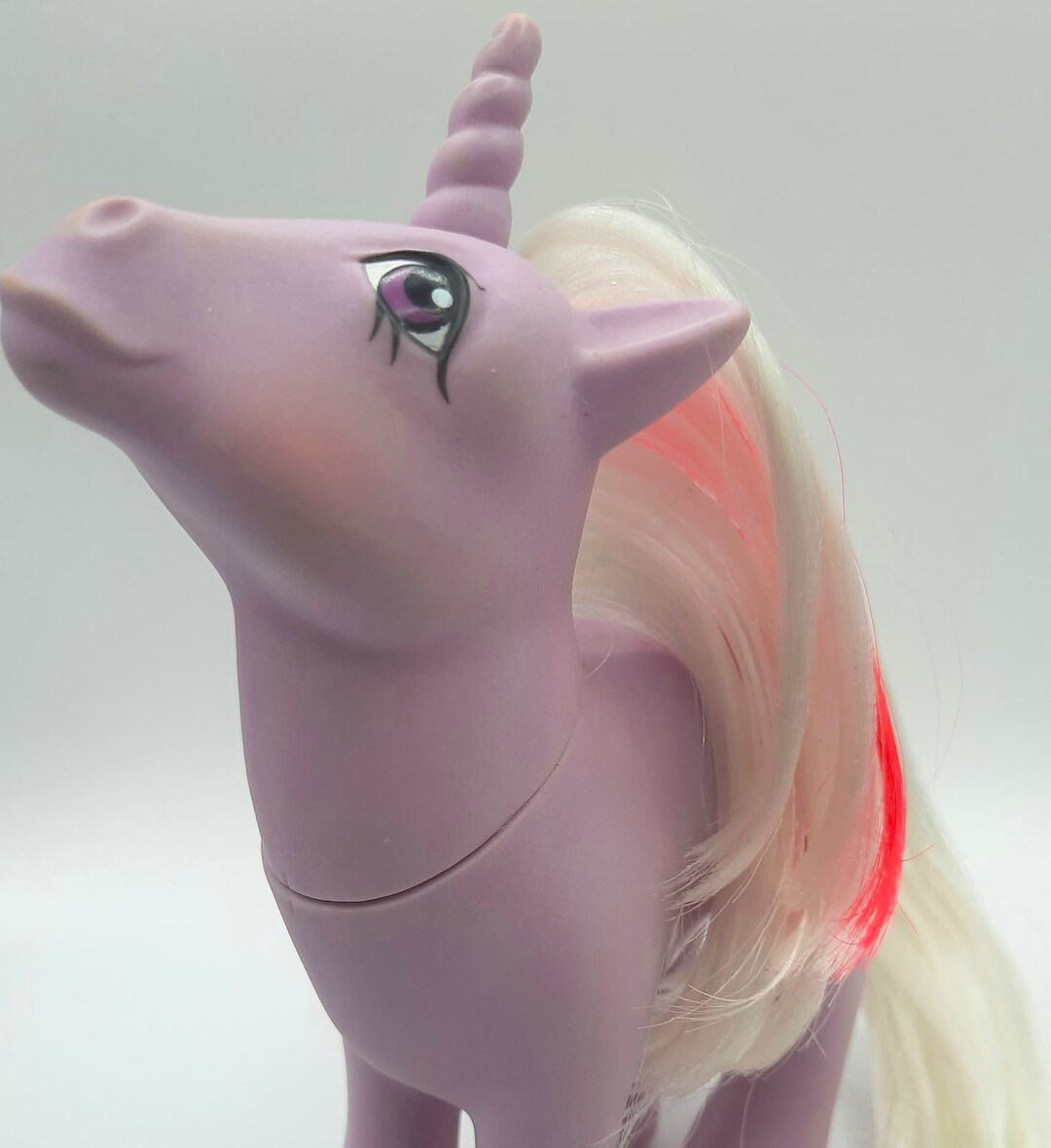 Vintage G1 My Little Pony Powder Unicorn Hasbro MLP Rare HTF - Etsy