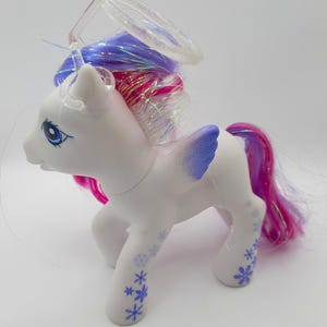 G3 My Little Pony Snow'el II Pegasus With Halo Holiday Angel Hasbro MLP ...