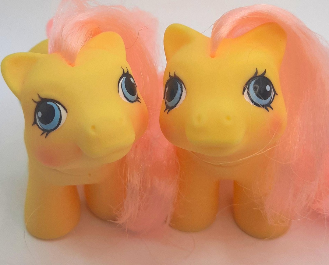 Vintage G1 My Little Pony Milkweed & Tumbleweed NM Near Mint Hasbro ...