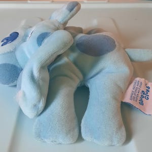 Vintage Blues Clues Blue Magnetic Feet Small Plush Eden 90s Nick Jr ...