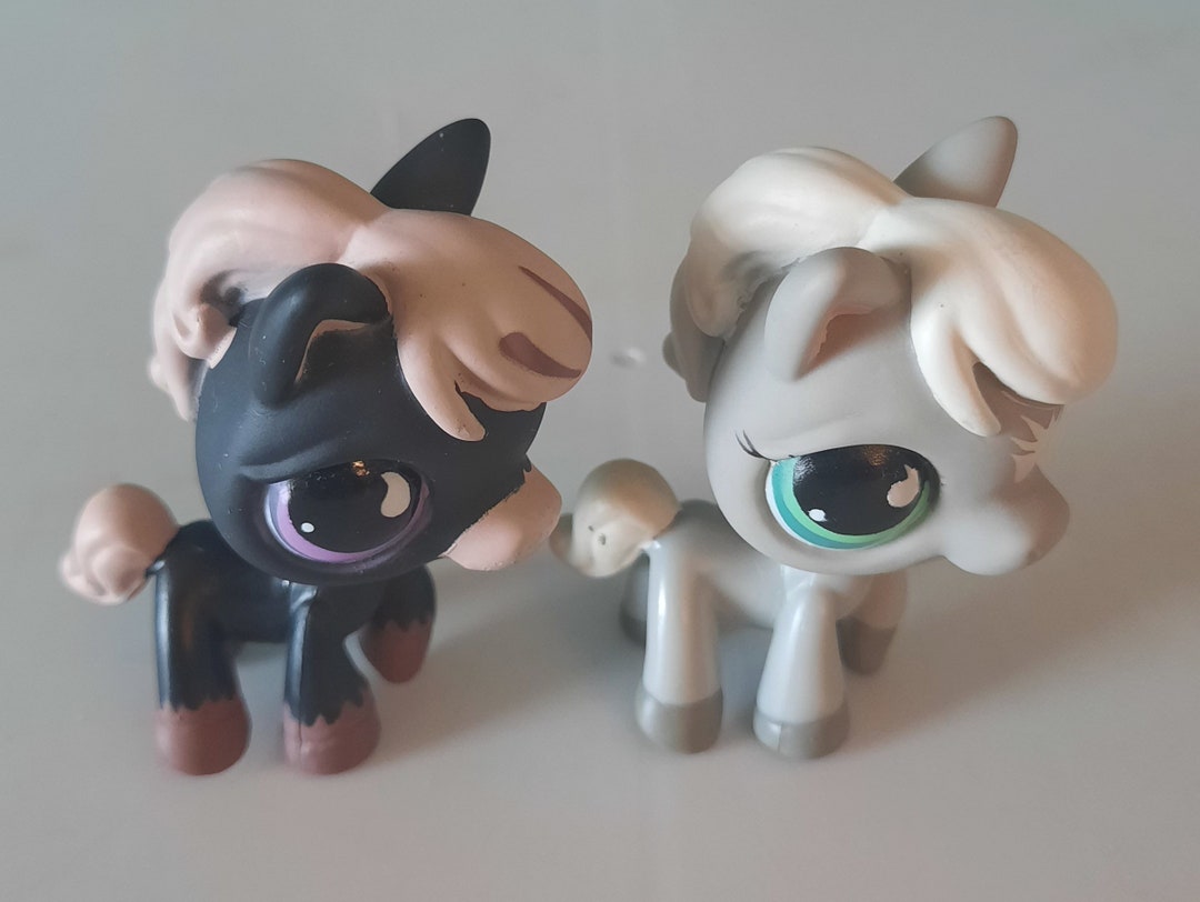 Authentic Littlest Pet Shop Horse 523 524 Pony Figure Lot - Etsy