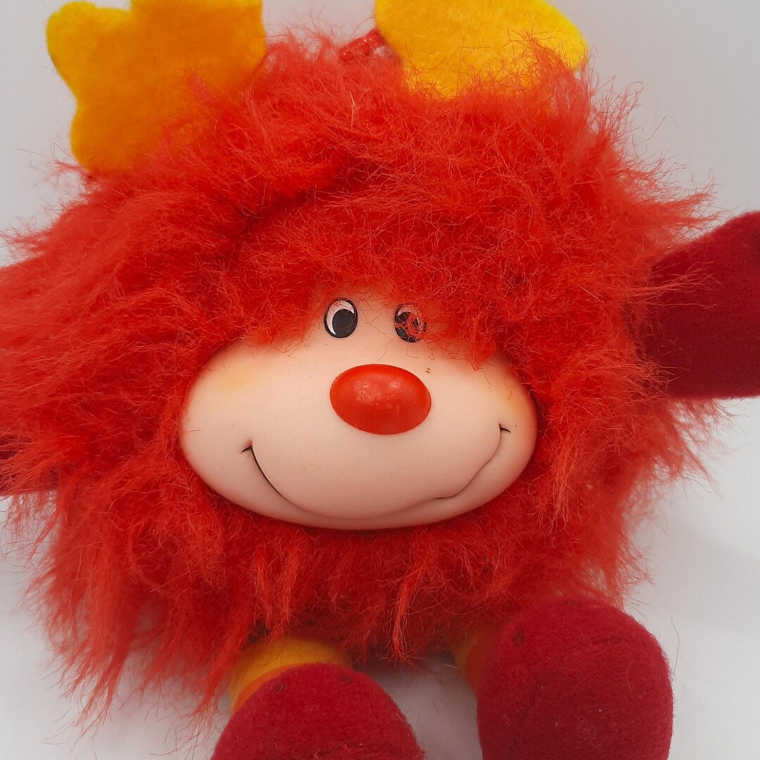 Vintage Rainbow Brite Romeo Sprite Plush Taco Bell Small Red 5 1983 - Etsy