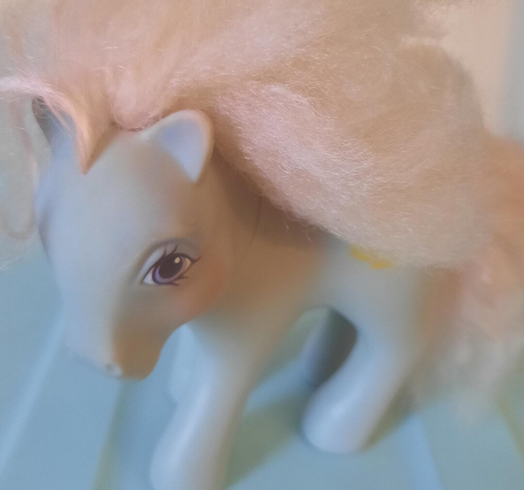 Vintage G1 My Little Pony Dainty Dahlia Perfume Puff EXC Excellent Rare ...