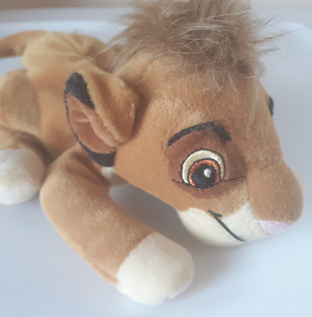 Vintage the Lion King Kopa Baby Cub Simba Son Beanbag Plush Rare HTF ...