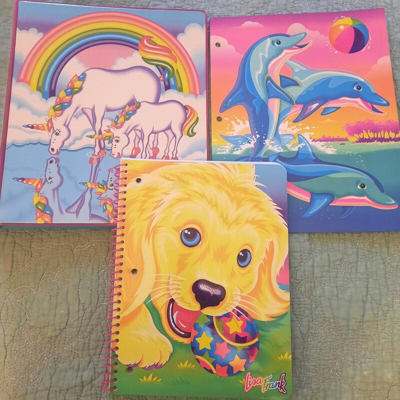 Lisa Frank Folder - Etsy