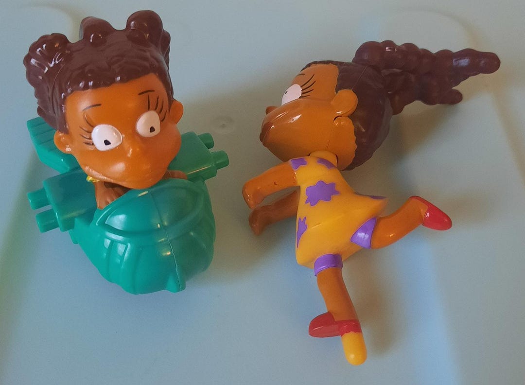 Vintage Rugrats Mcdonalds Burger King Figure Lot of 2 Suzy Fast Food ...