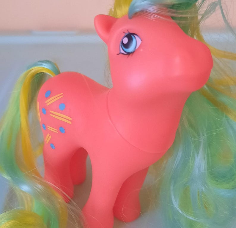 My Little Pony G1 Style HQG1C Rhythm Artistry Girls Flutter Pose Custom ...