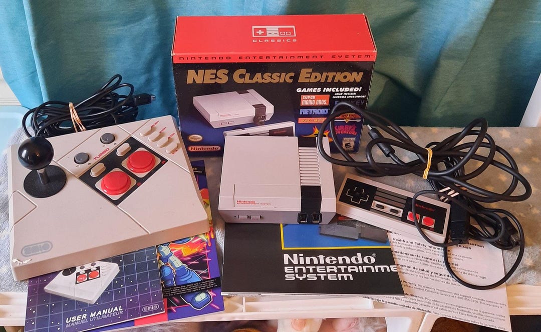 Modded NES Classic Mini Console System Extra Games Box Instructions ...