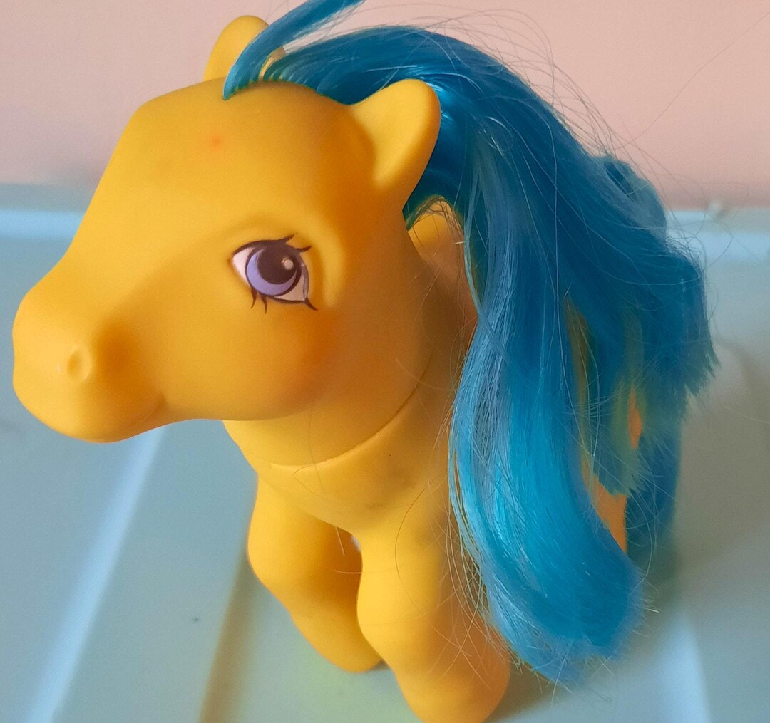 Vintage G1 My Little Pony Tall Tales Happy Tails Hasbro MLP Rare HTF - Etsy