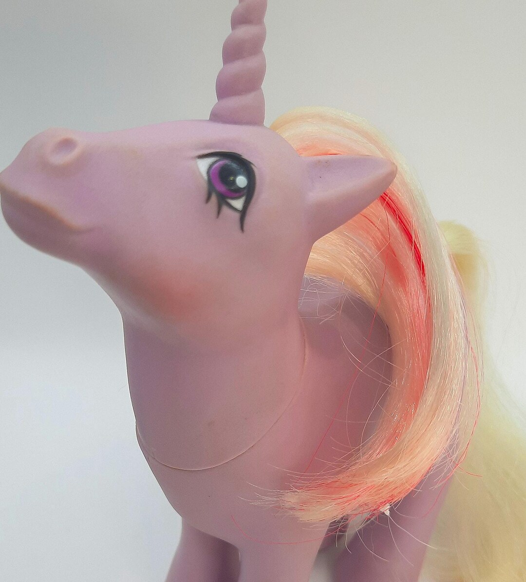 Vintage G1 My Little Pony Powder Unicorn Hasbro Rare HTF - Etsy