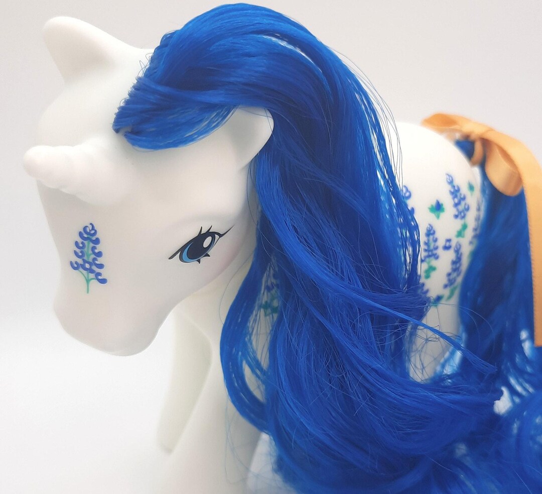 HQG1C G1 Style My Little Pony Friends Forever Custom Blue Bonnet MLP ...