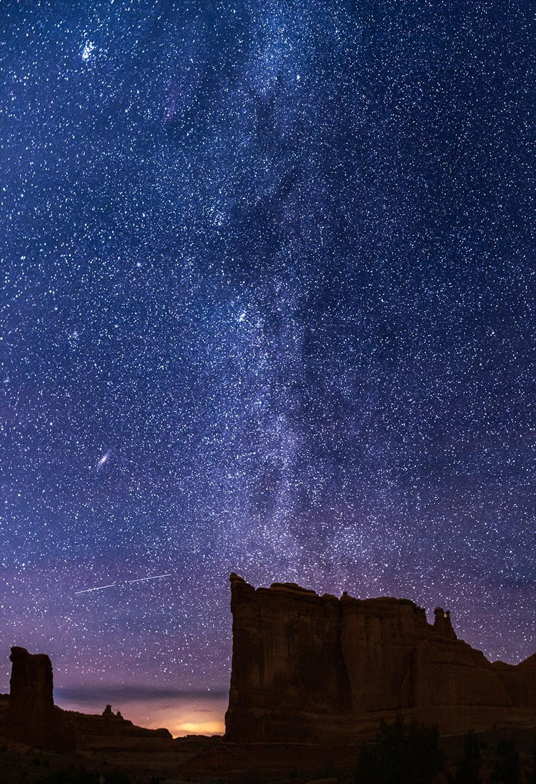 Astrophotography Photo Art of Milky Way Stars Over Tower of Babel - Etsy