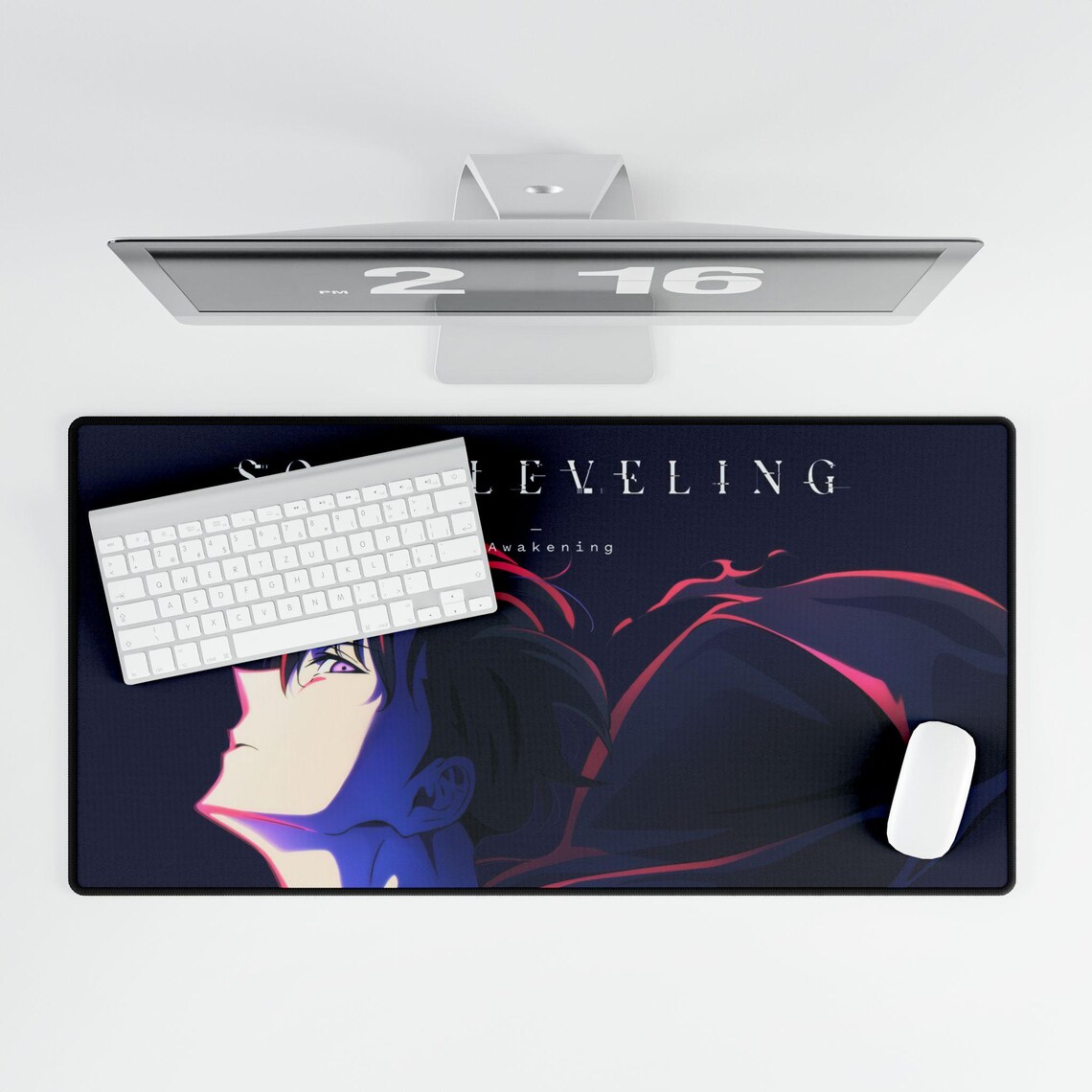 Anime Desk Mat, Solo Leveling Mousepad, Aesthetic Long Desk Mats ...